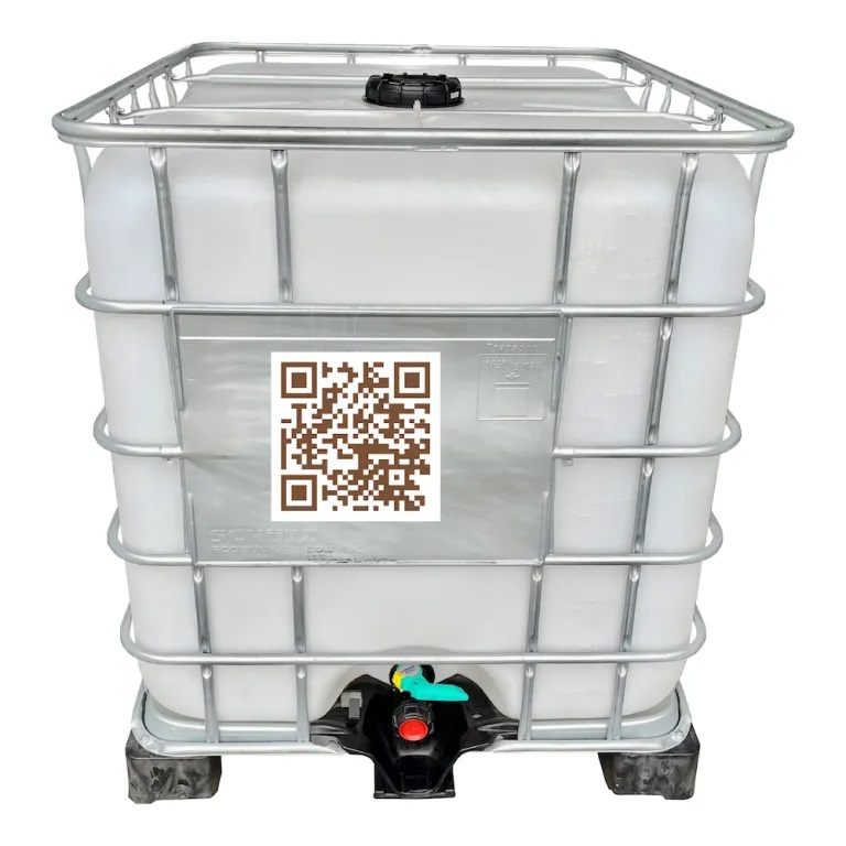 IBC 1000 Liter. ถัง 1000 ลิตร มือสอง เกรด A (Schutz Plastic Leg) ถัง ...